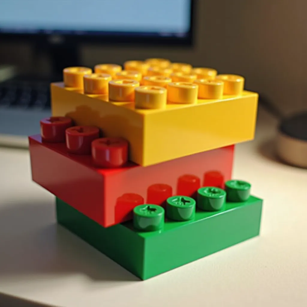 Brick Brick Classic Large Creative Brick Box model: detailed DIY ...