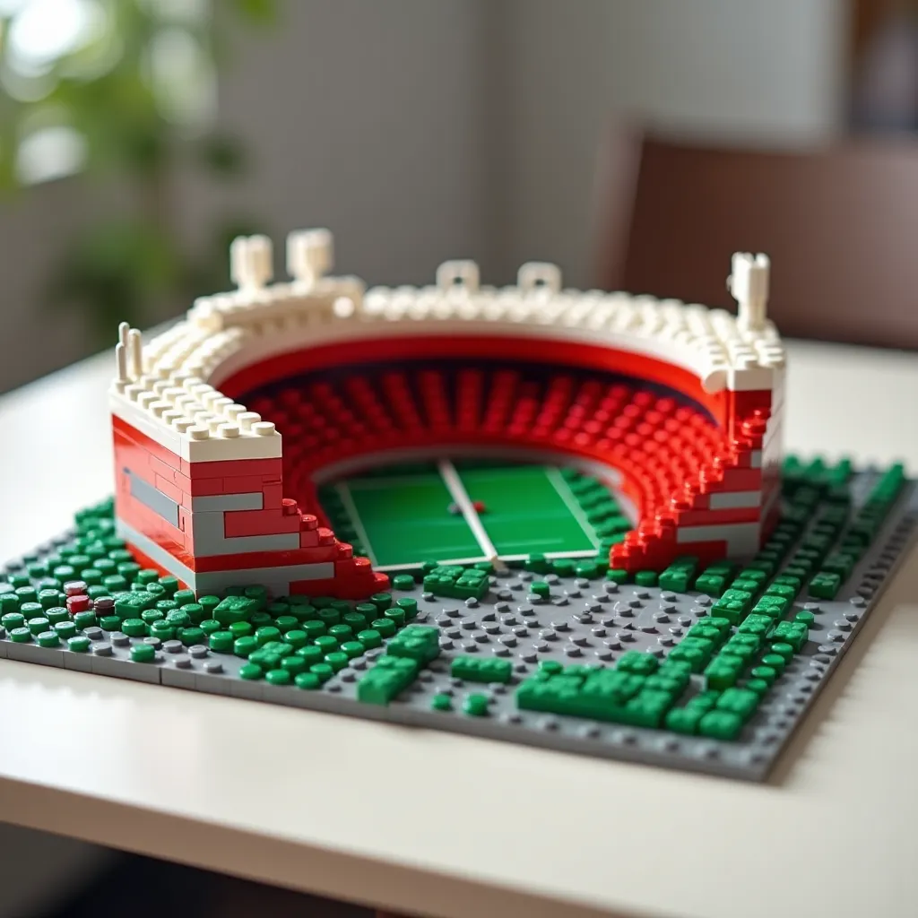Brick Brick Stadium Model model: detailed DIY creation | BrickCenter
