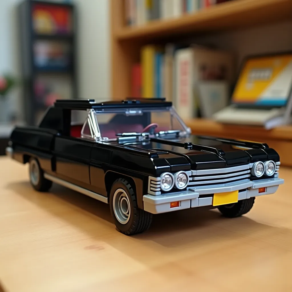 Brick Classic American Car Model model: detailed DIY creation | BrickCenter