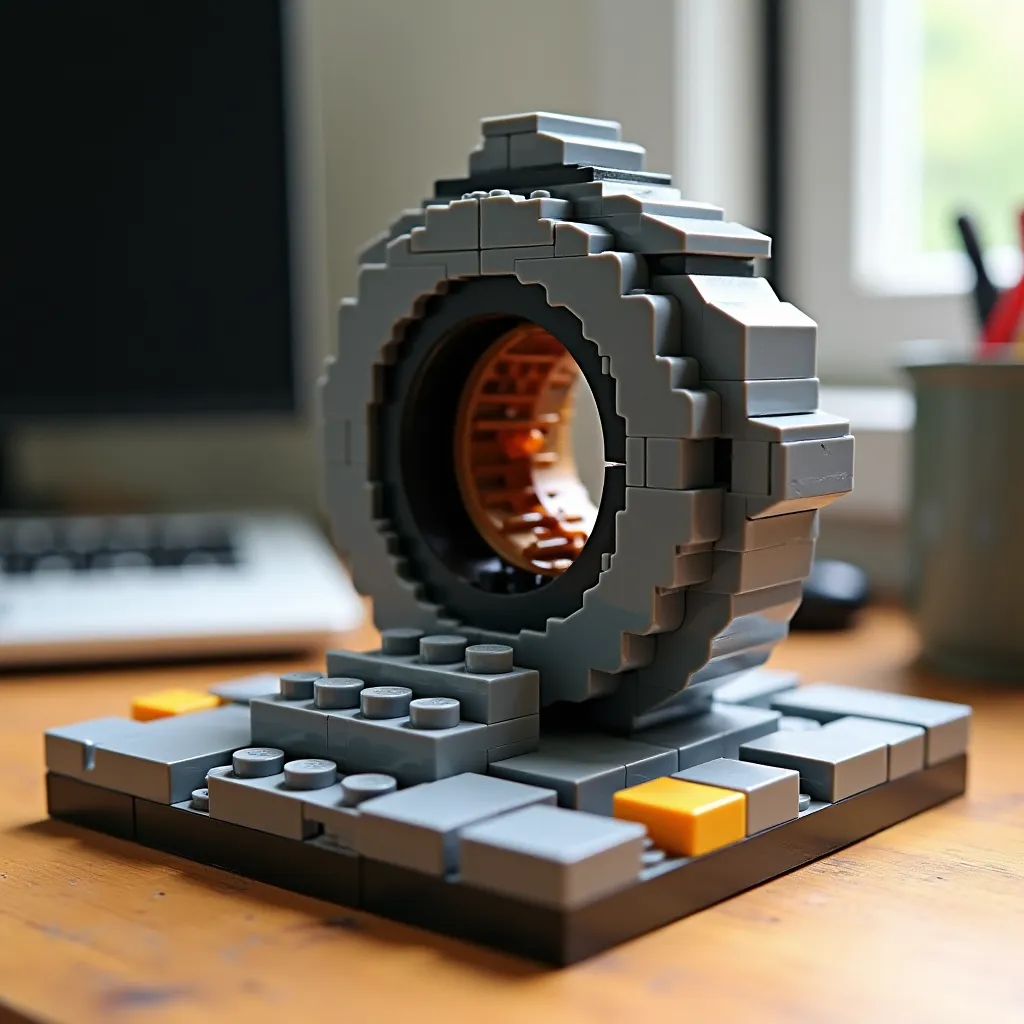 Brick Brick Portal Model model: detailed DIY creation | BrickCenter