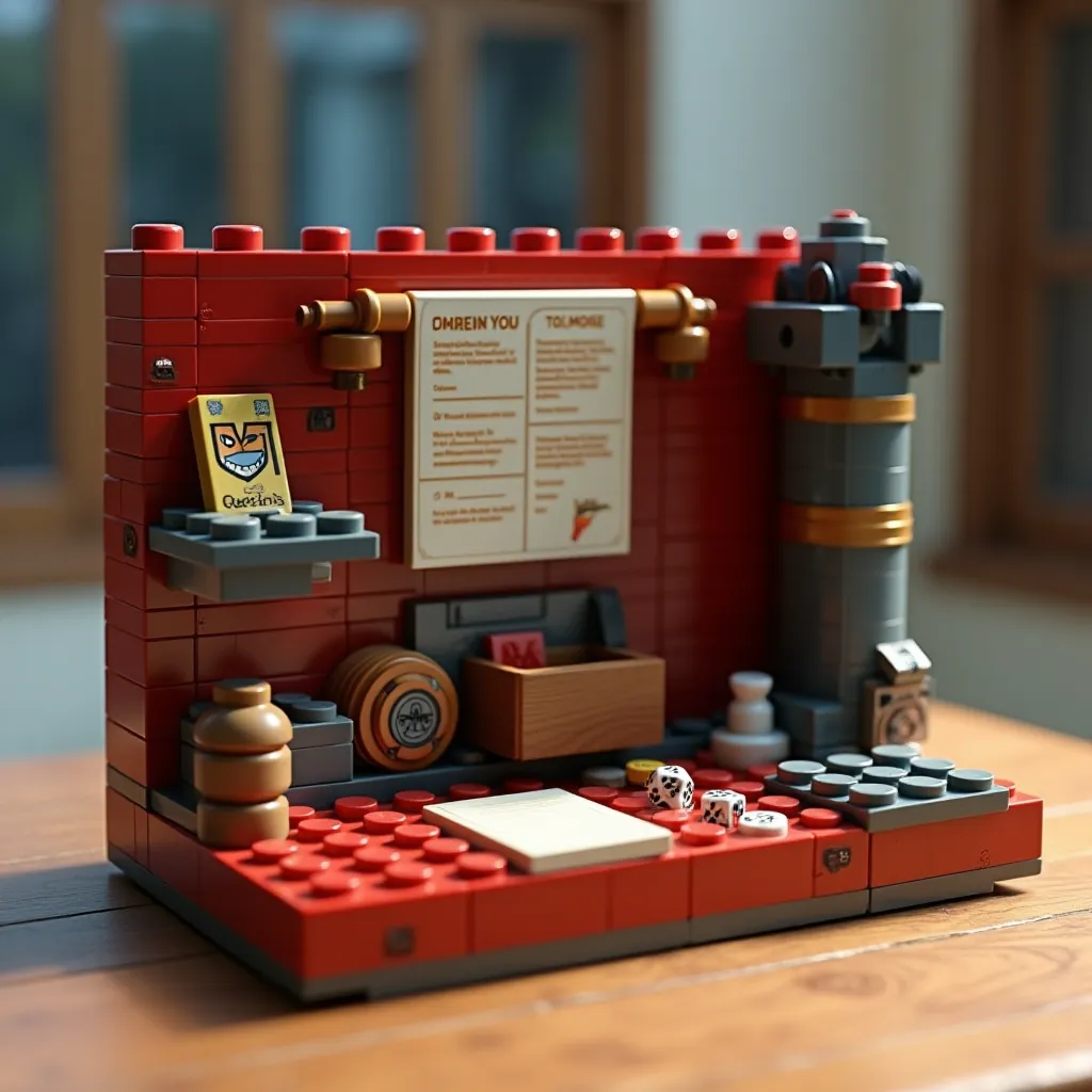 Brick Brick Miniature Quest Room model: detailed DIY creation | BrickCenter