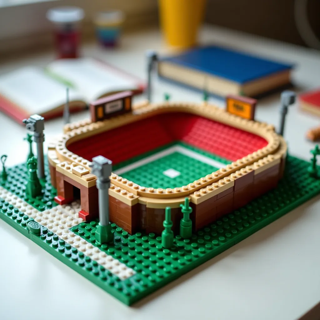Brick Brick Stadium Set model: detailed DIY creation | BrickCenter