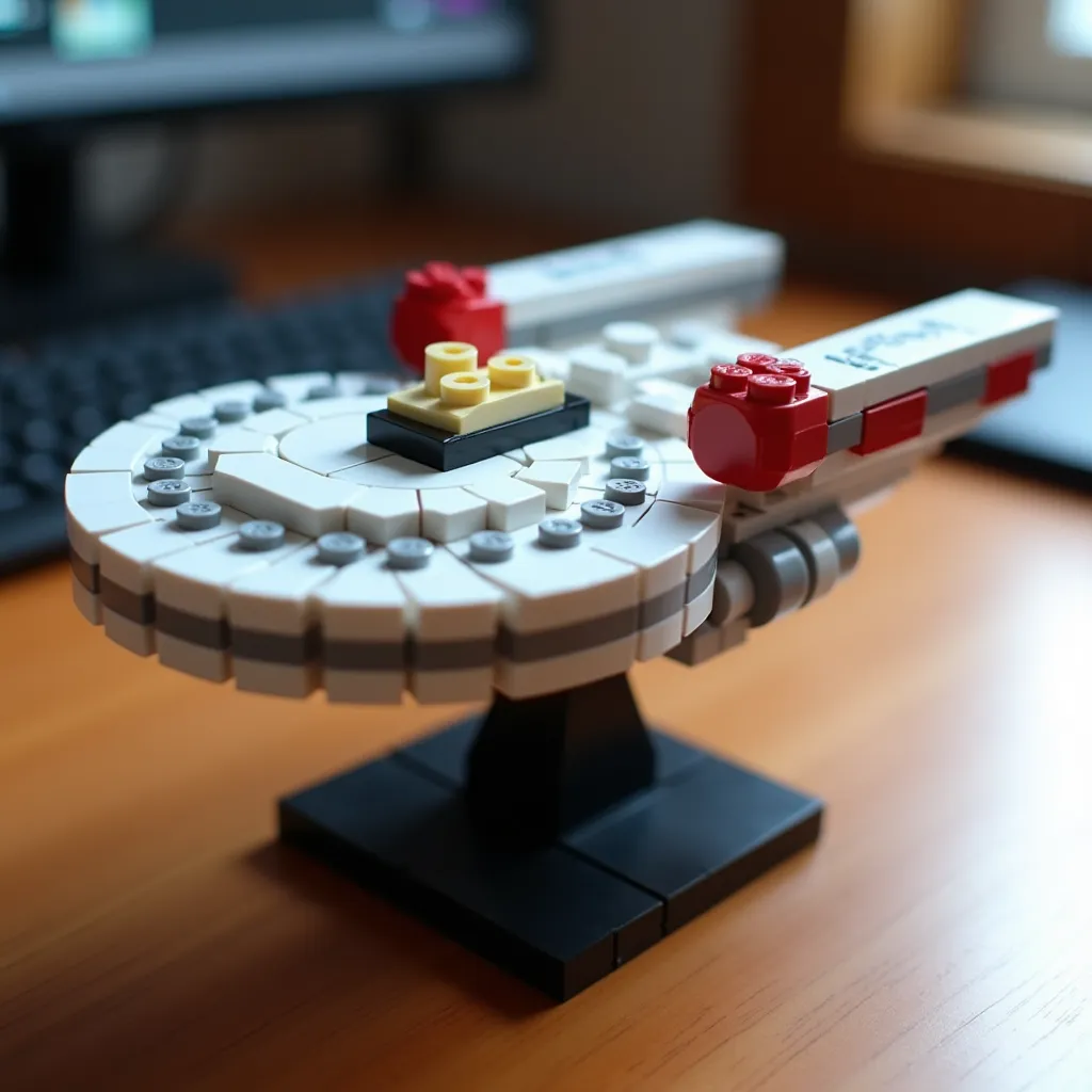 Brick Brick Starship Model model: detailed DIY creation | BrickCenter