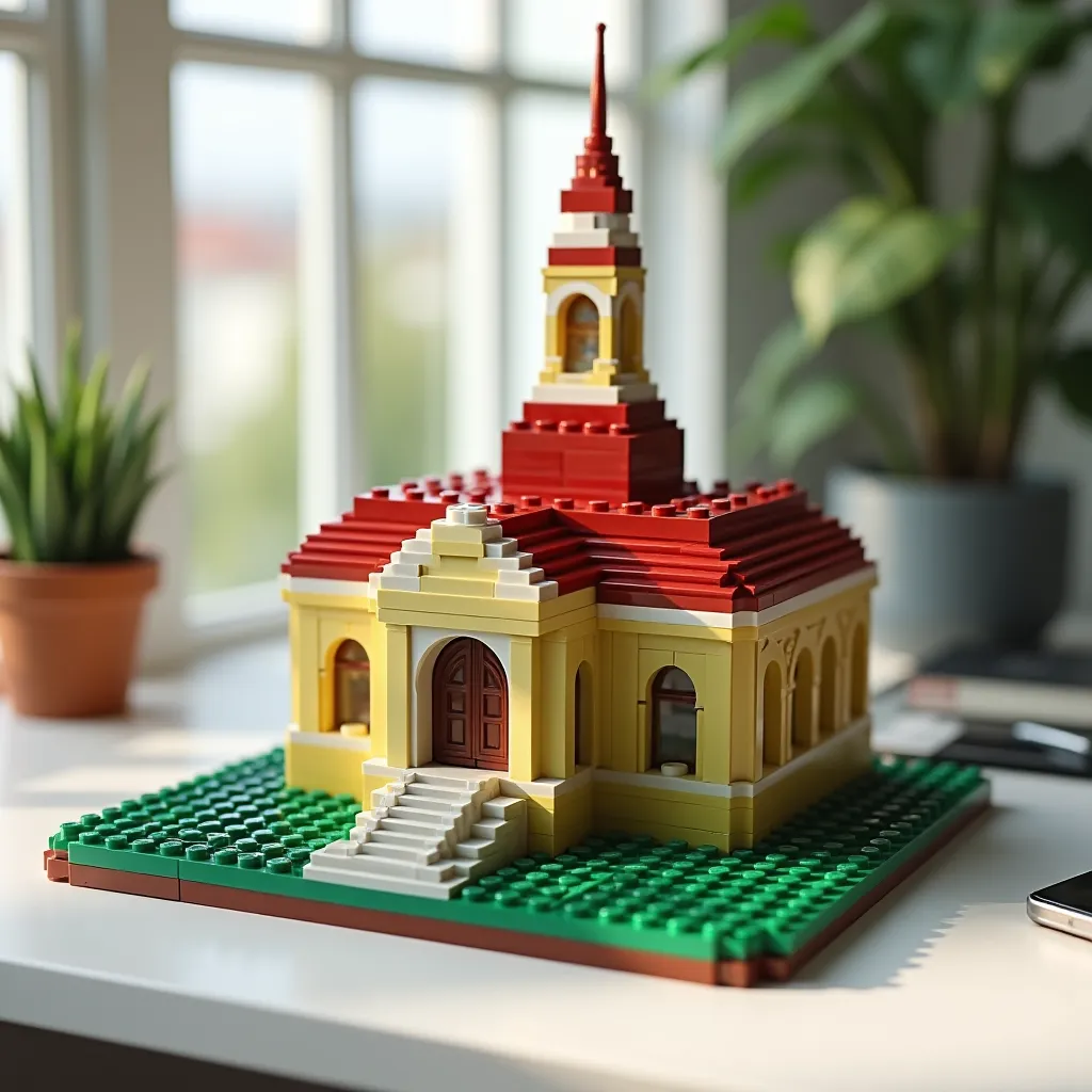 Brick Brick Architectural Building Set model: detailed DIY creation ...