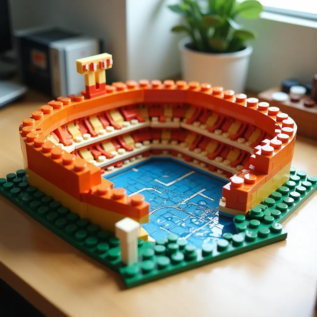 Brick Brick Stadium Model model: detailed DIY creation | BrickCenter