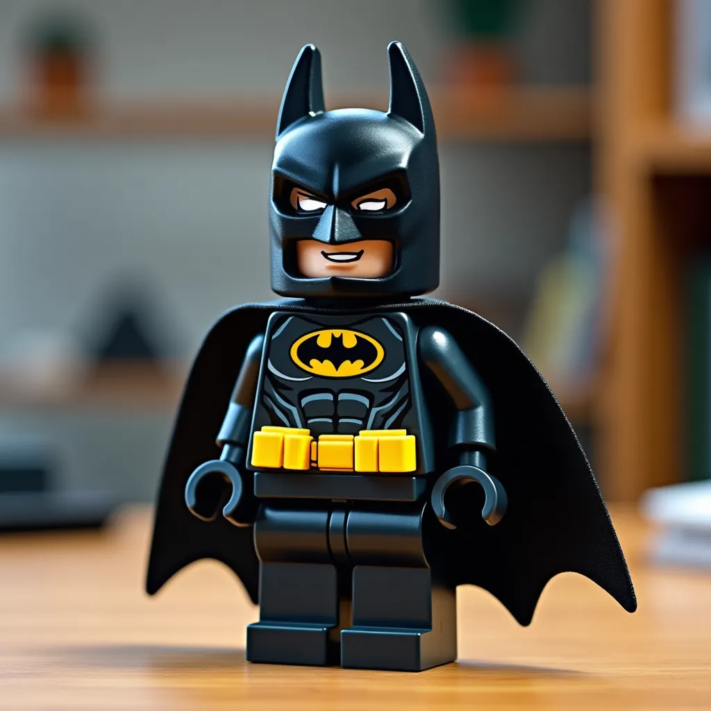 Brick Brick Batman Minifigure model: detailed DIY creation | BrickCenter