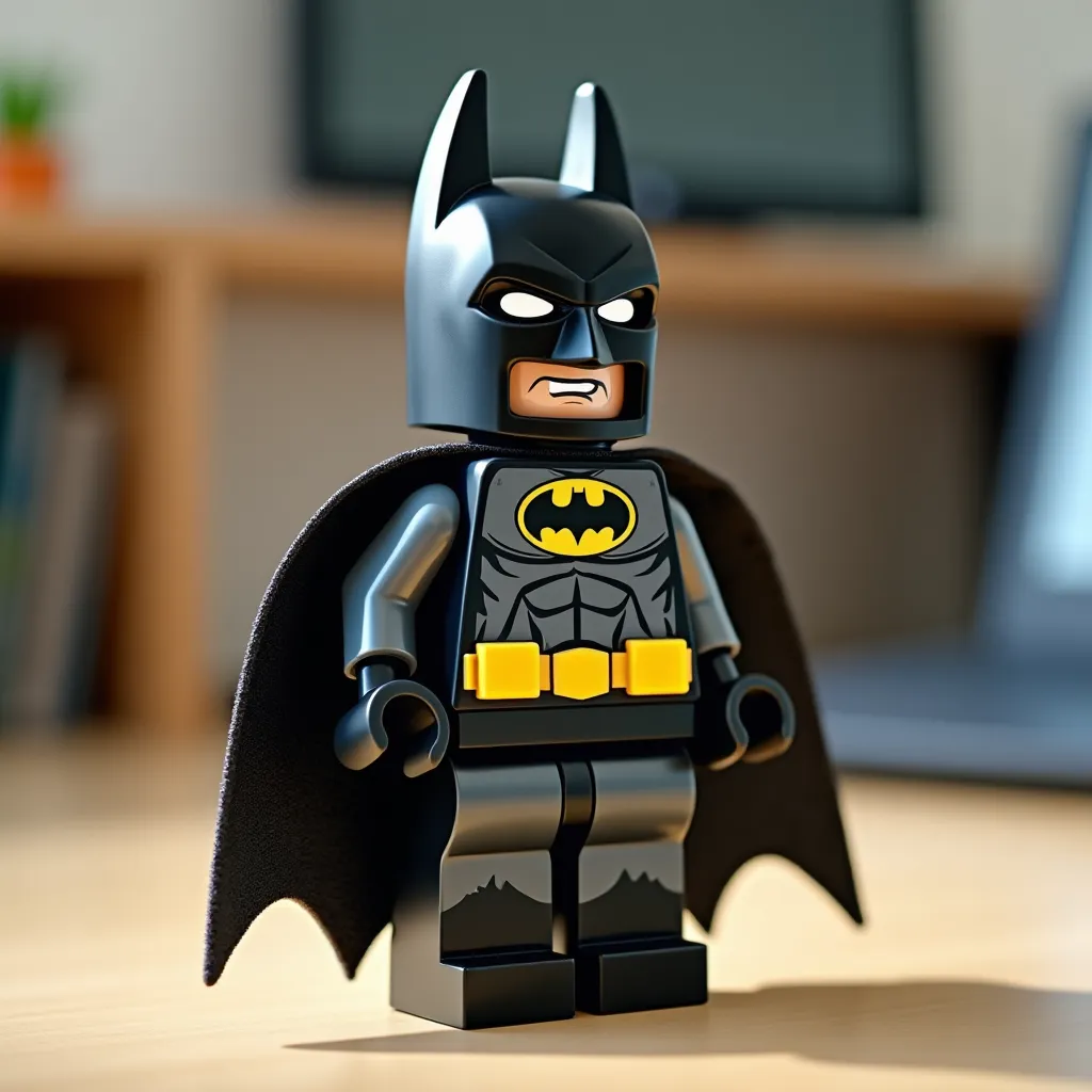 Brick Brick Batman Minifigure model: detailed DIY creation | BrickCenter