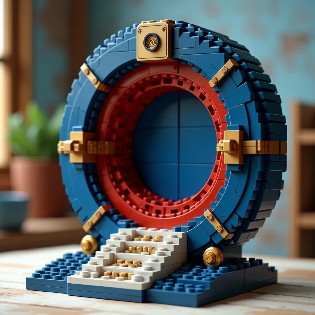 Brick Brick Portal model: detailed DIY creation | BrickCenter