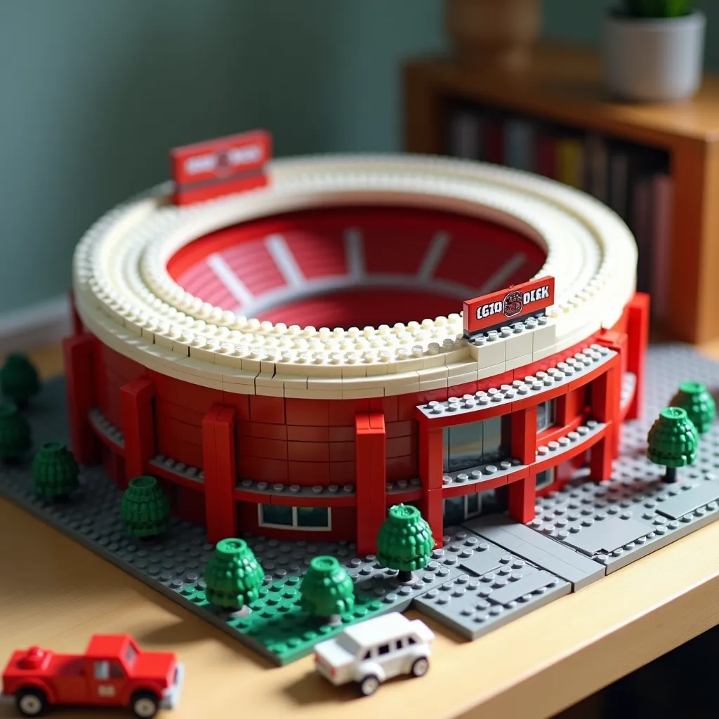 Brick Brick Stadium Model model: detailed DIY creation | BrickCenter
