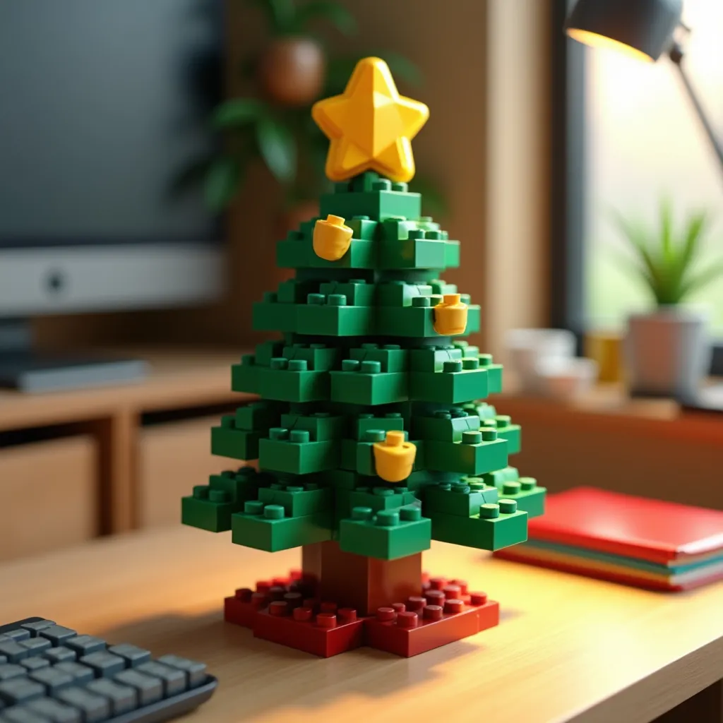 Brick Brick Christmas Tree model: detailed DIY creation | BrickCenter