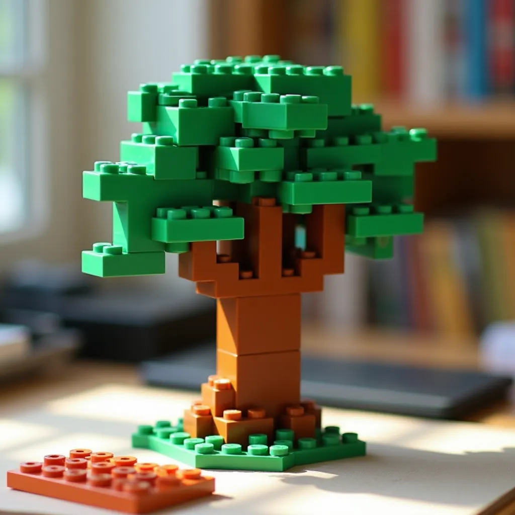 Brick Brick Tree Model model: detailed DIY creation | BrickCenter