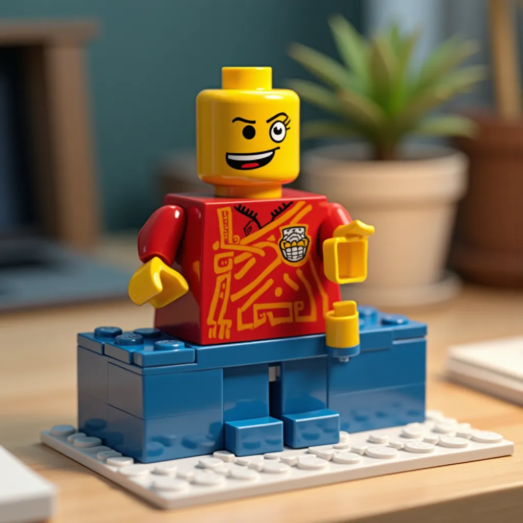 Brick Brick Custom Character model: detailed DIY creation | BrickCenter