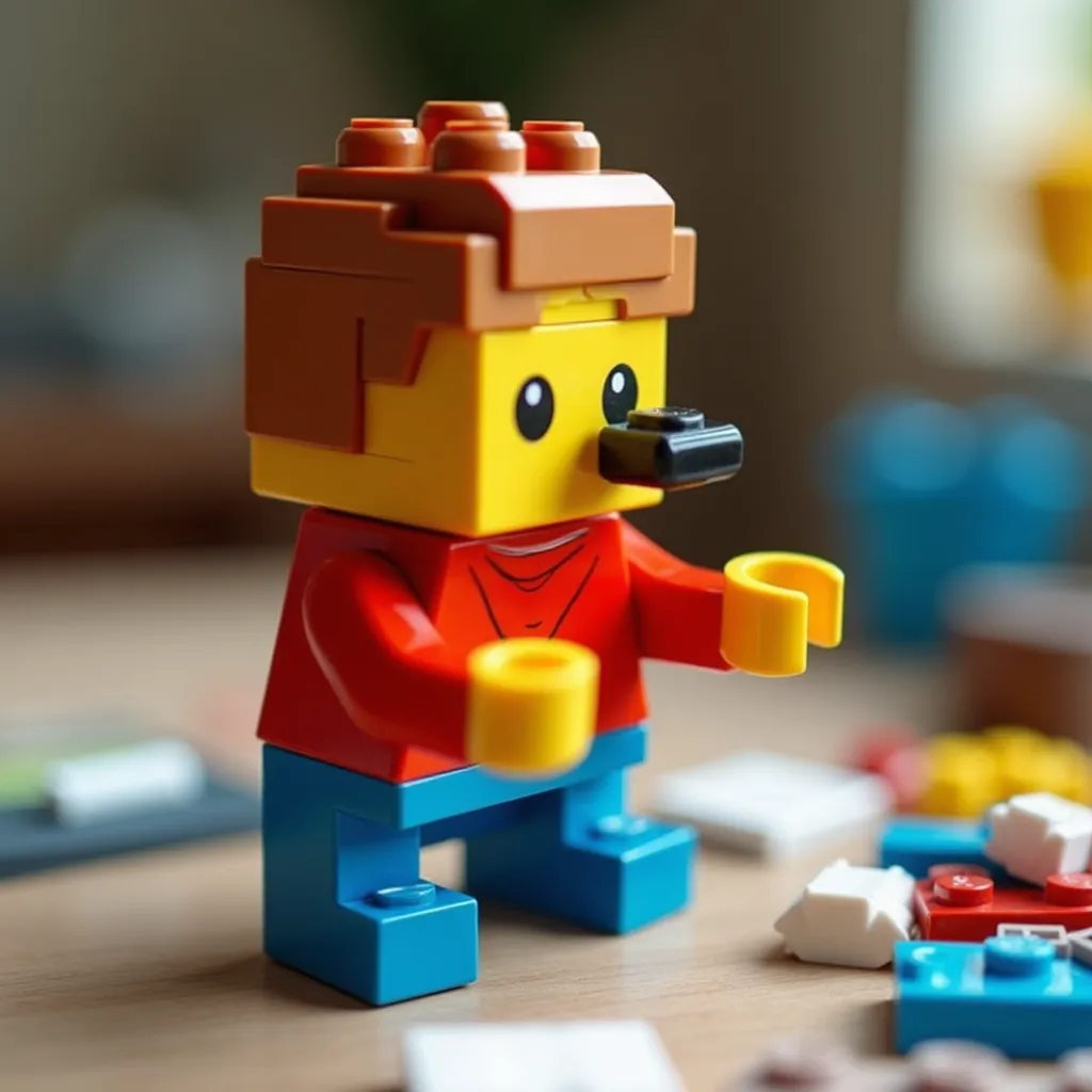 Brick Custom Brick Character model: detailed DIY creation | BrickCenter