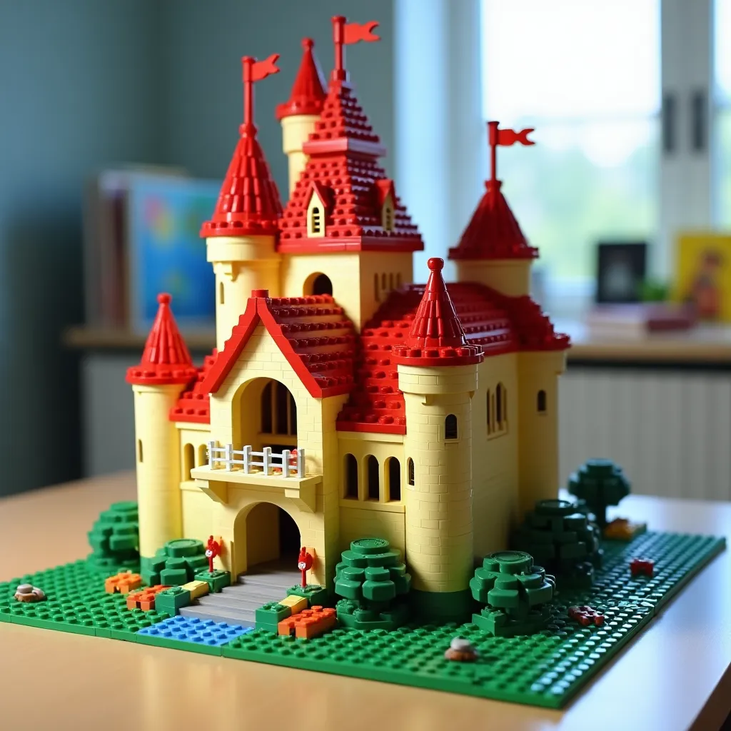 Brick Brick Princess Castle model: detailed DIY creation | BrickCenter