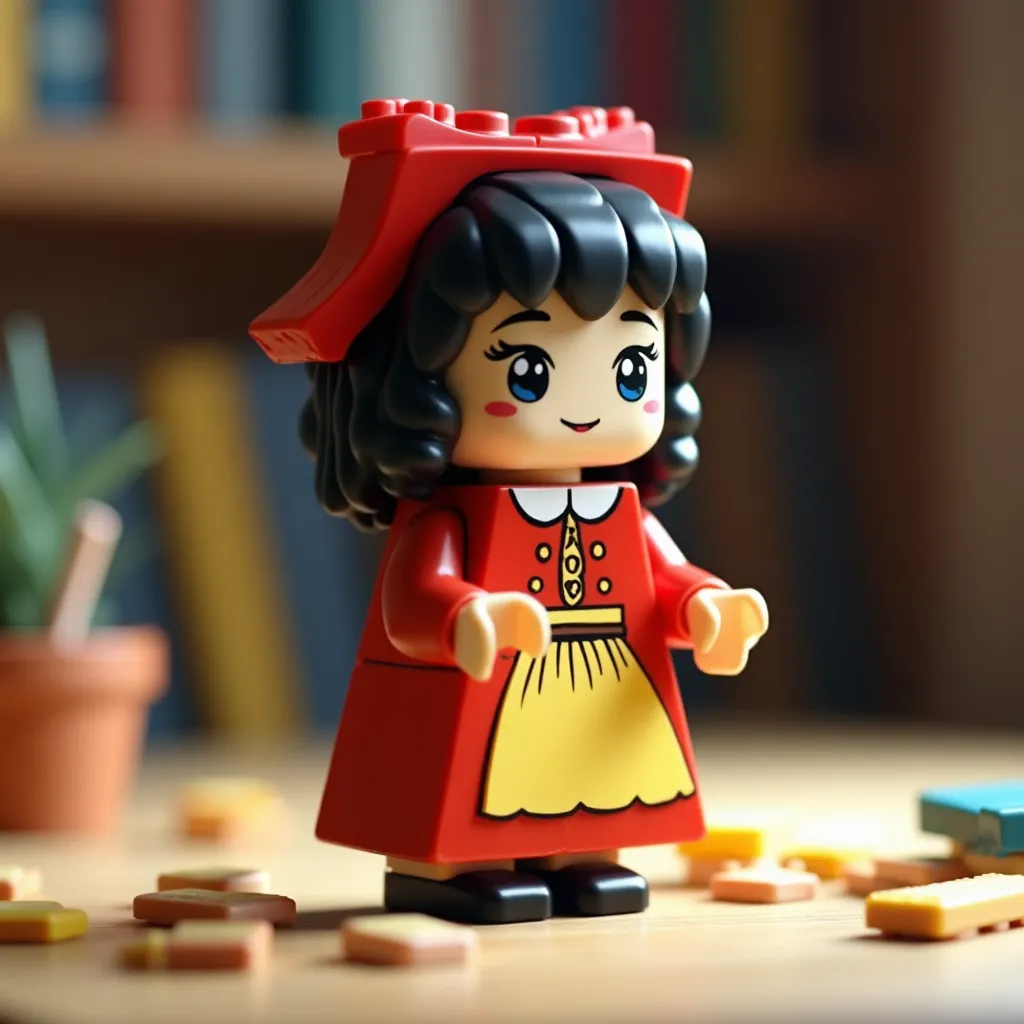 Brick Brick Mini Figure - Classic Doll model: detailed DIY creation ...