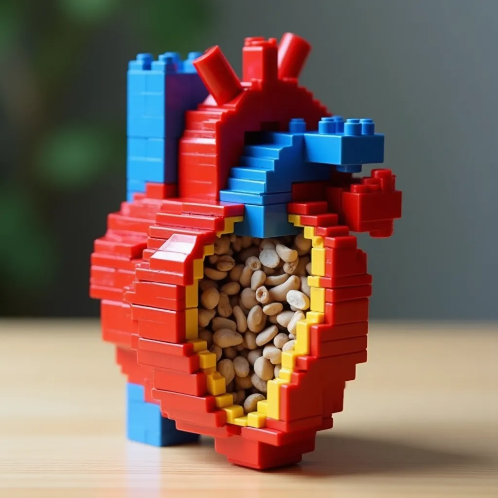 Brick Brick Heart Model model: detailed DIY creation | BrickCenter