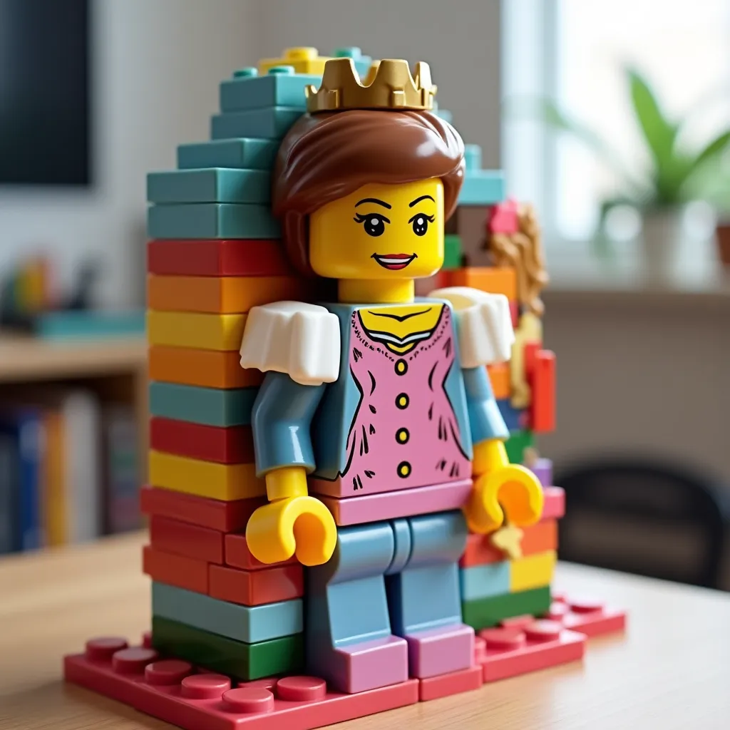 Brick Princess Castle Brick Set model: detailed DIY creation | BrickCenter
