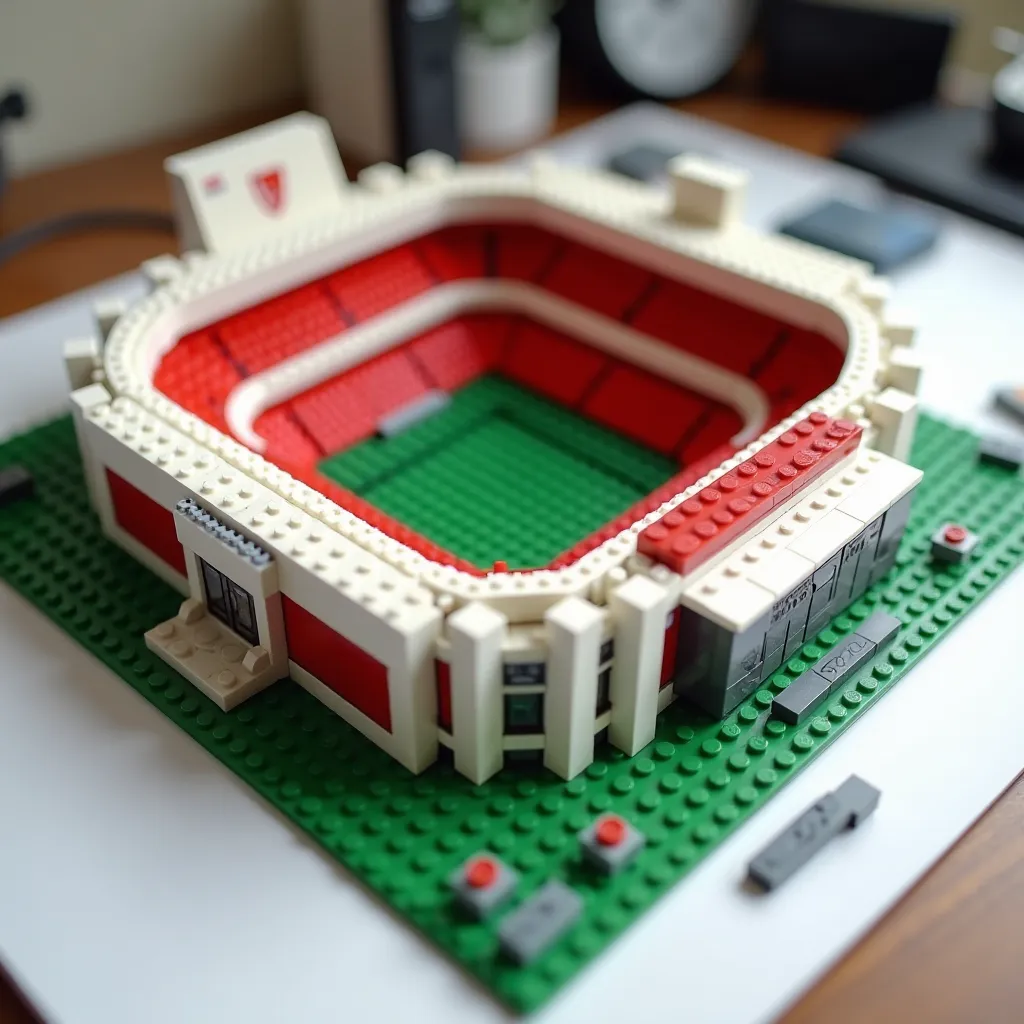 Brick Brick Stadium Model model: detailed DIY creation | BrickCenter