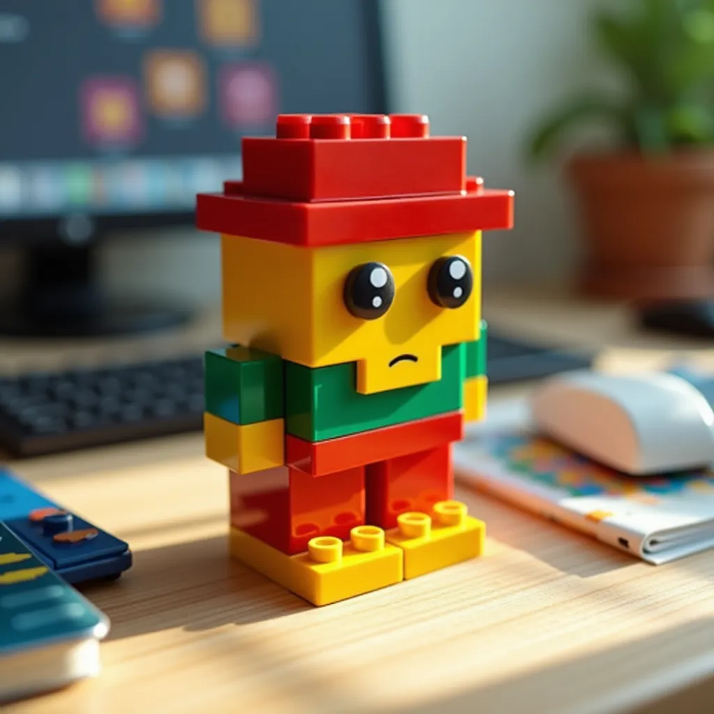 Brick Brick Custom Character model: detailed DIY creation | BrickCenter