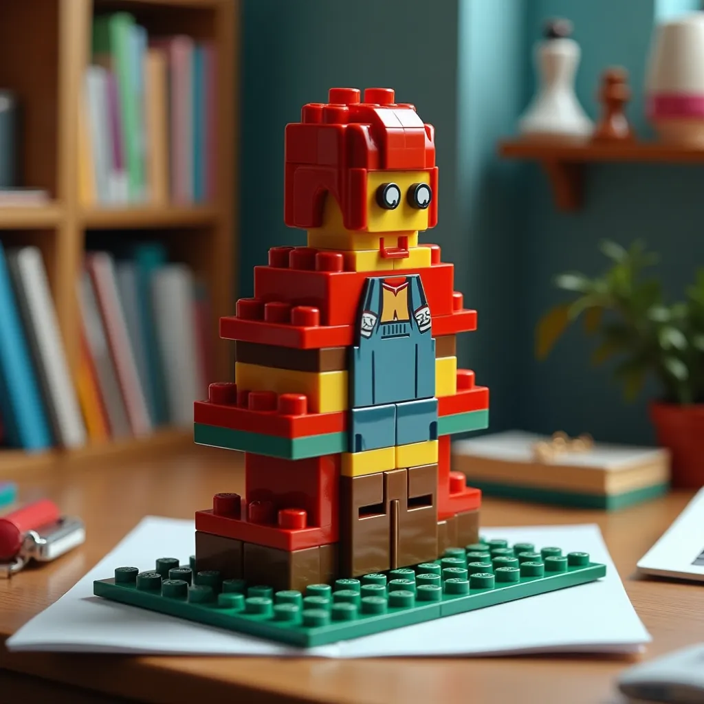 Brick Brick Figure model: detailed DIY creation | BrickCenter