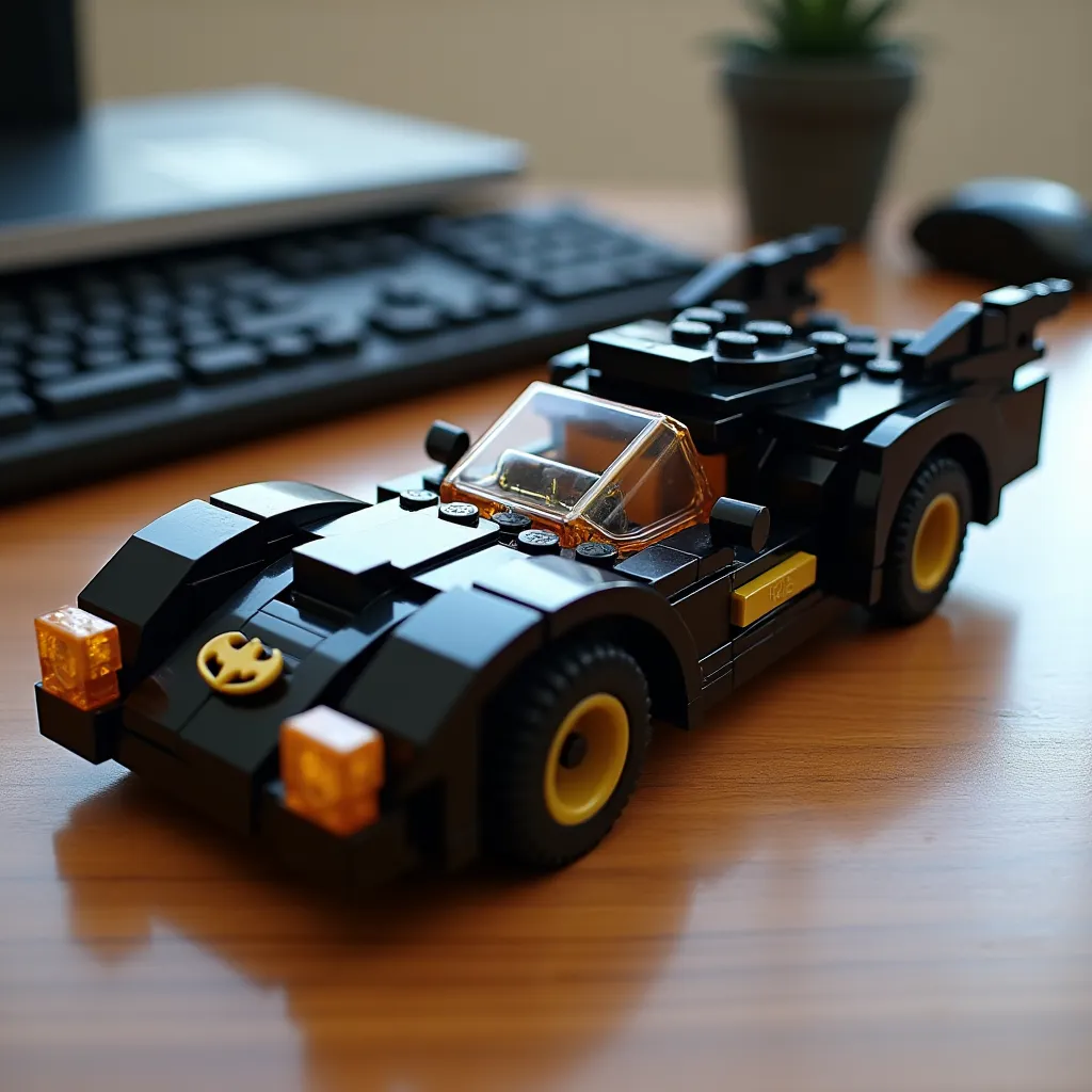 Brick Brick Batmobile model: detailed DIY creation | BrickCenter