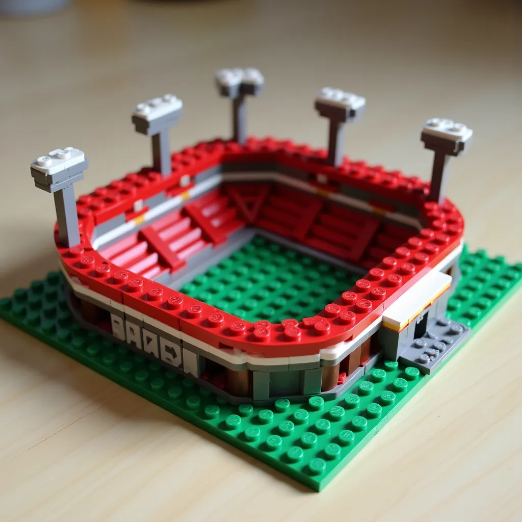 Brick Brick Stadium Set model: detailed DIY creation | BrickCenter