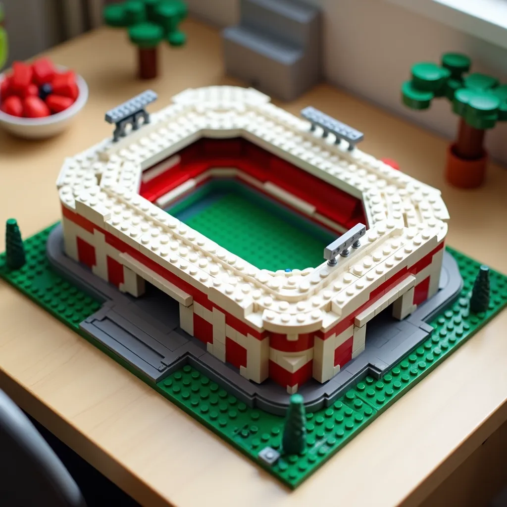 Brick Brick Stadium Model model: detailed DIY creation | BrickCenter